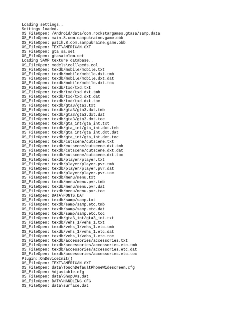 Samp Log | PDF | Information Retrieval | Computer File Formats