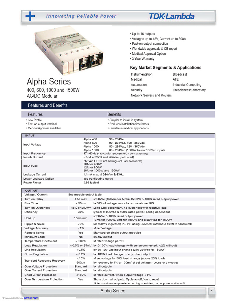 Alpha 400-600 | PDF