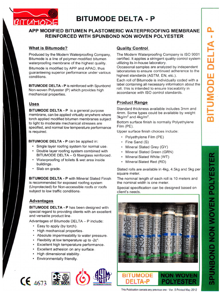 Bitumode Modern EN | PDF