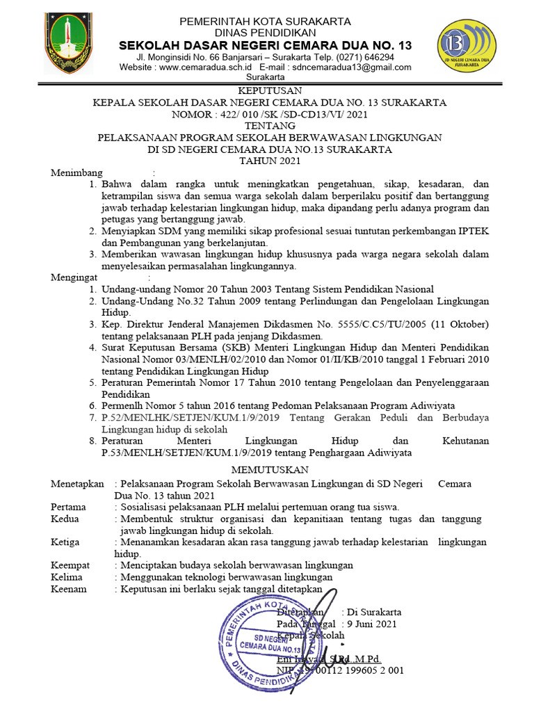 SK POKJA Inovasi | PDF