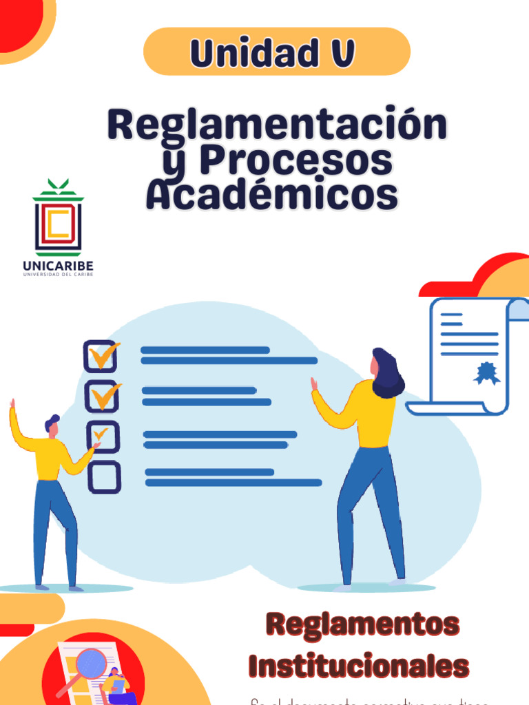 Reglamentación y Procesos Académicos UNICARIBE | PDF