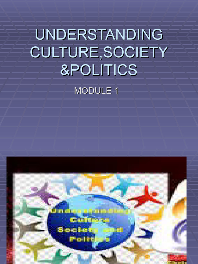 Lecture Ucsp Module 1 Lesson 1 3 Stem 2023 Pdf Anthropology Learning
