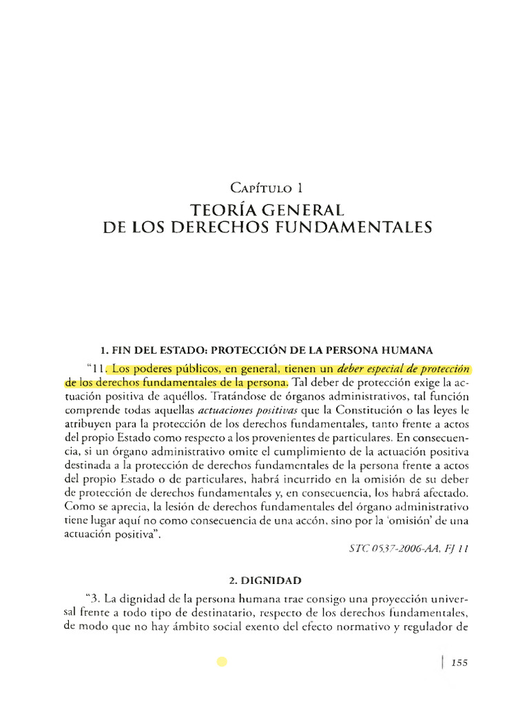 Teoría General de Los Derechos Fundamentales. César Landa Arroyo ...