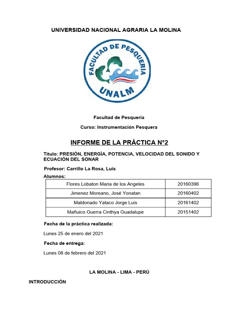 Informe 2 - Instru PC | PDF