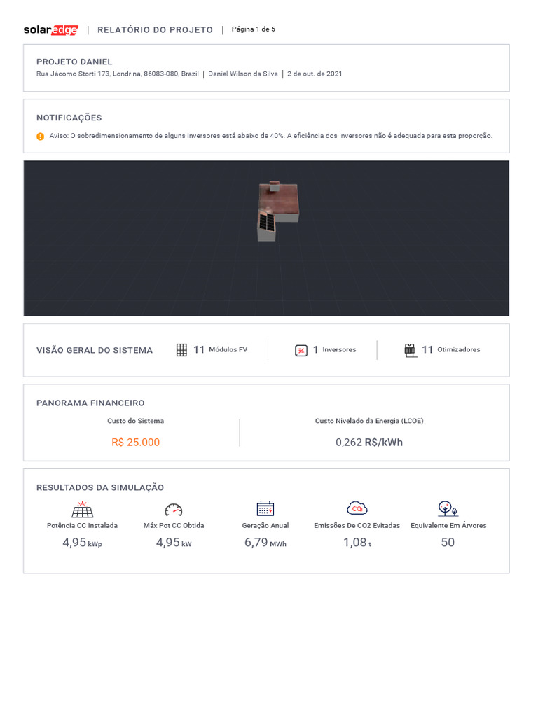 Projeto Daniel | PDF