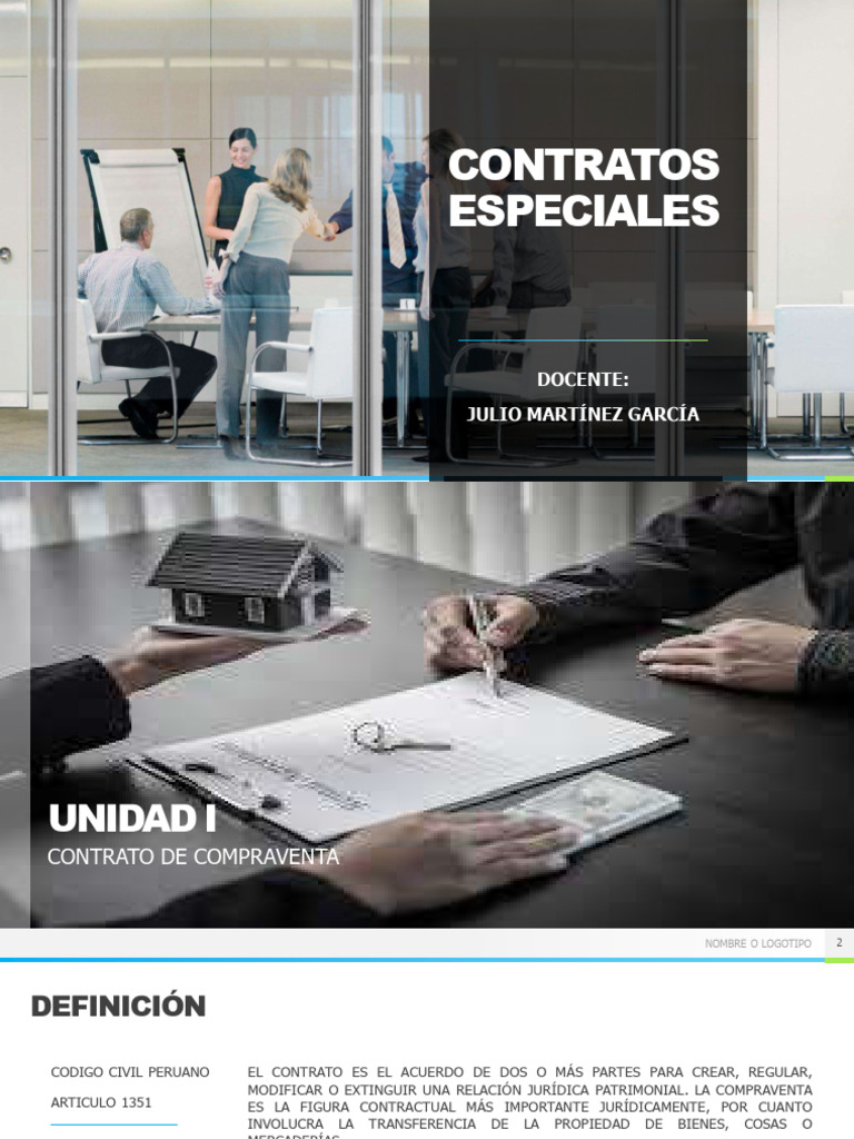 Clase 1 Contratos - Compraventa | PDF