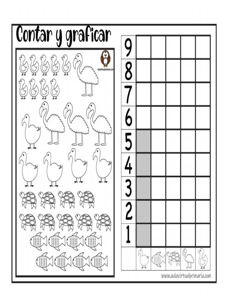 Contar y Graficar para Primaria | PDF | Finanzas y dinero