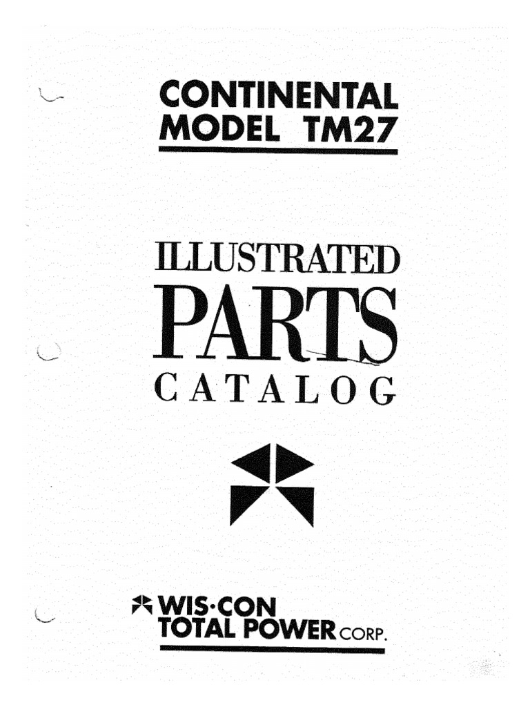 Continental Tmd27 Parts | PDF