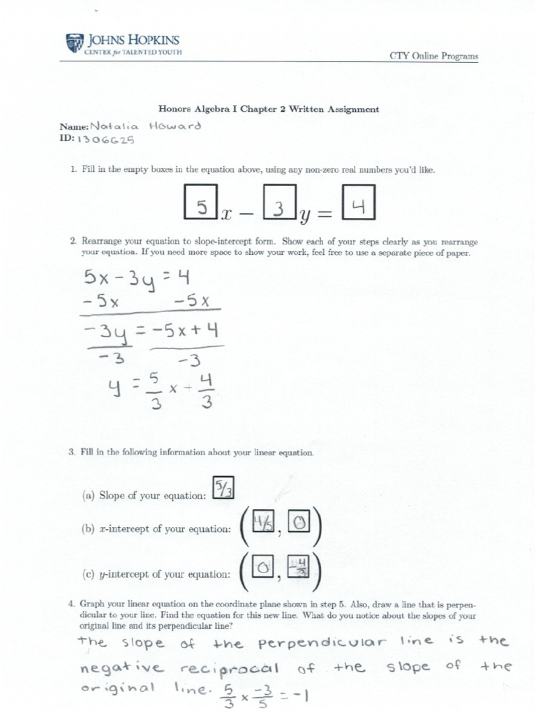Natalia Howard 1306625 Chapter 2 Written Assignment | PDF