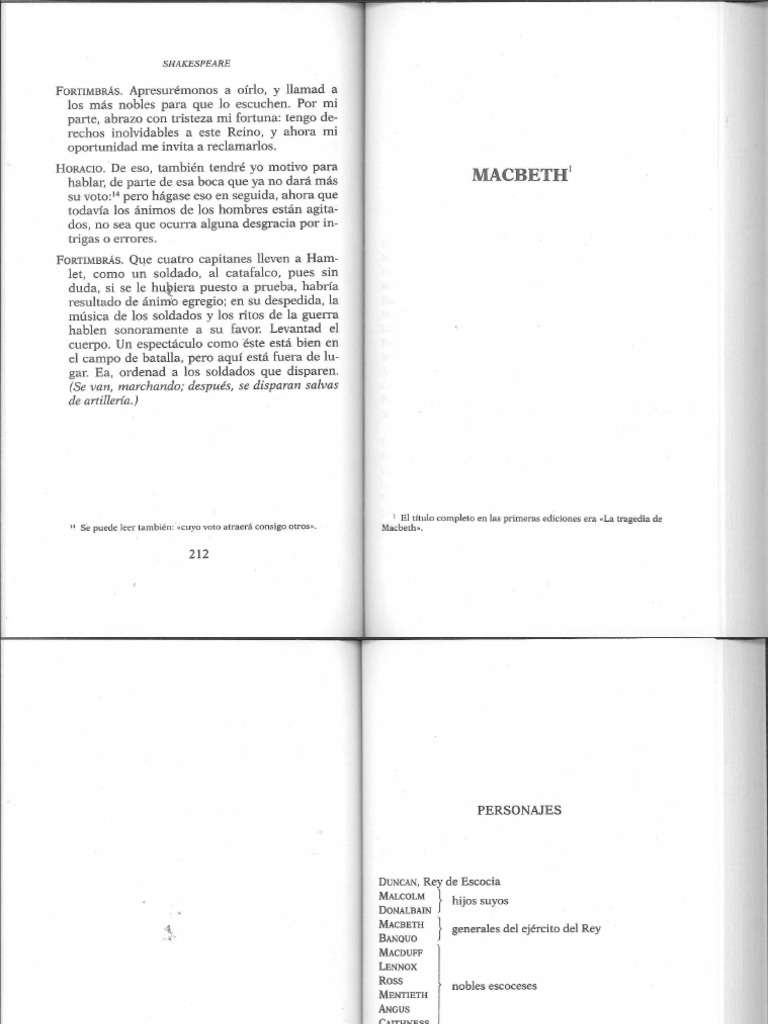 Macbeth | PDF