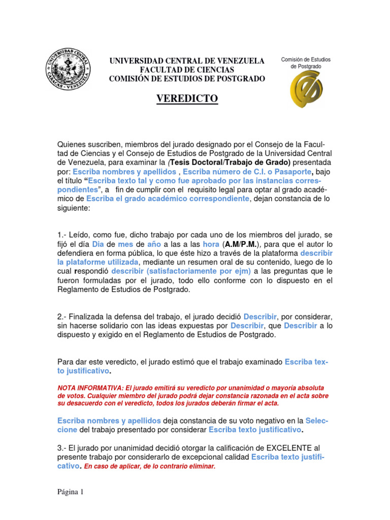 VEREDICTO_modelo 11-11-21 | PDF