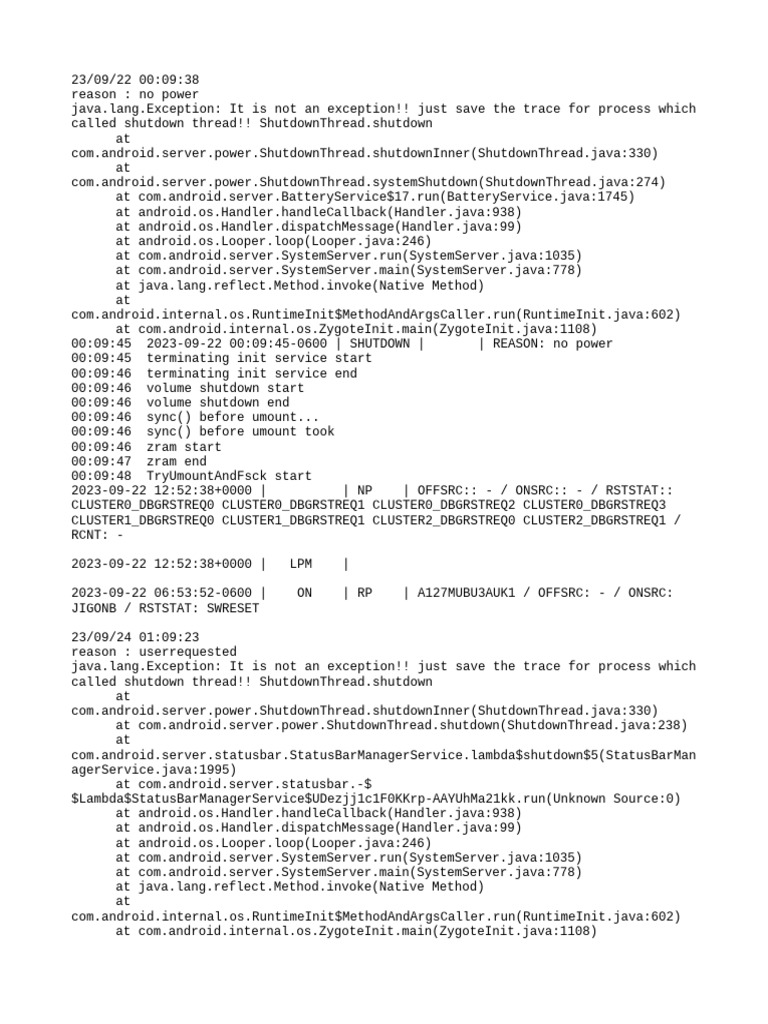 Power Off Reset Reason | Download Free PDF | Concurrent Computing ... Power Off Reset Reason | Download Free PDF | Concurrent Computing ...