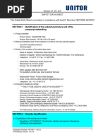 Gamazyme 700 FN Safety Data Sheet | PDF | Chemistry | Occupational ...