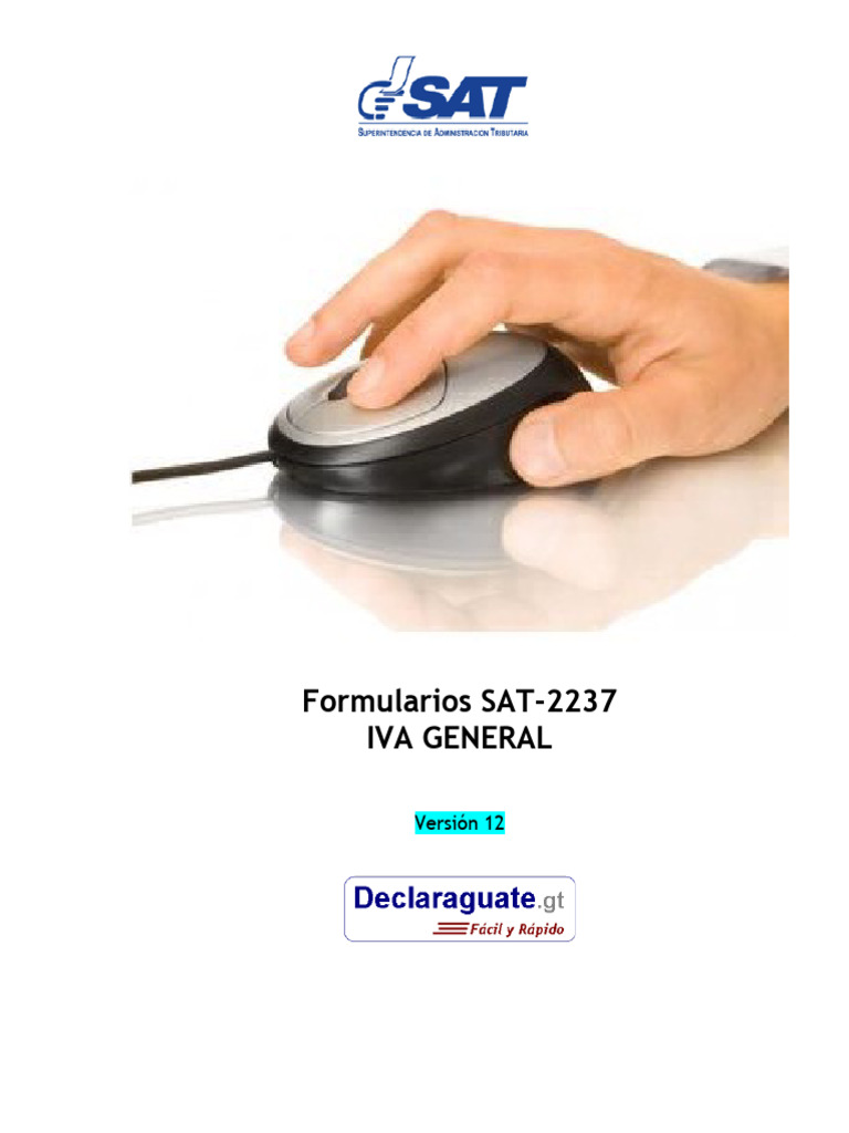 DG - SAT-2237 Iva General Versión 12 - 31 10 2016 | PDF