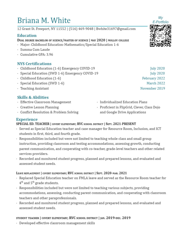 BMW Resume | PDF