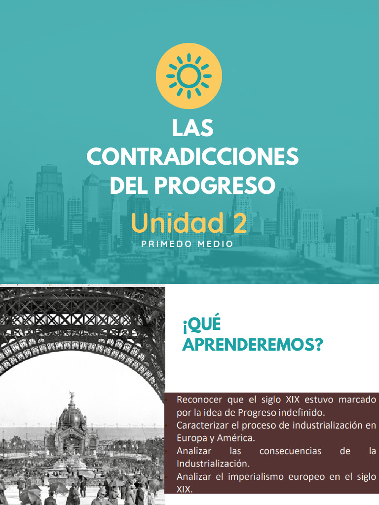 Las Contradicciones Del Progreso Unidad 2 Clase 1 | PDF
