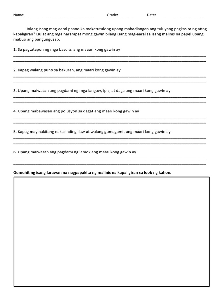 Name: - Grade: - Date | PDF