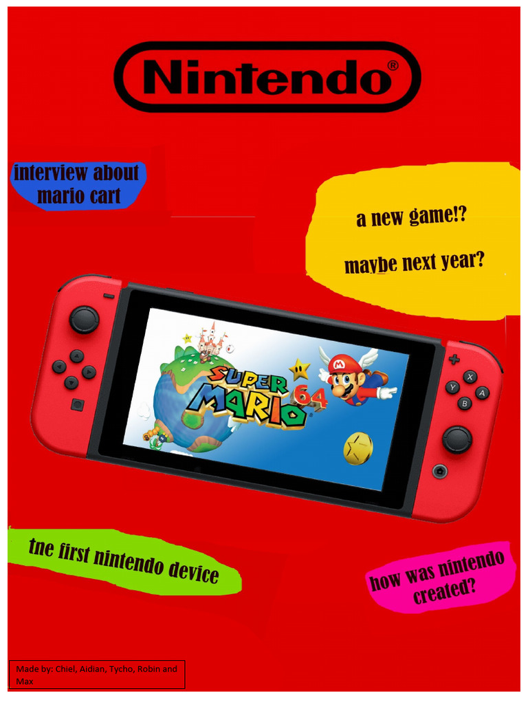 History and Evolution of Nintendo | PDF