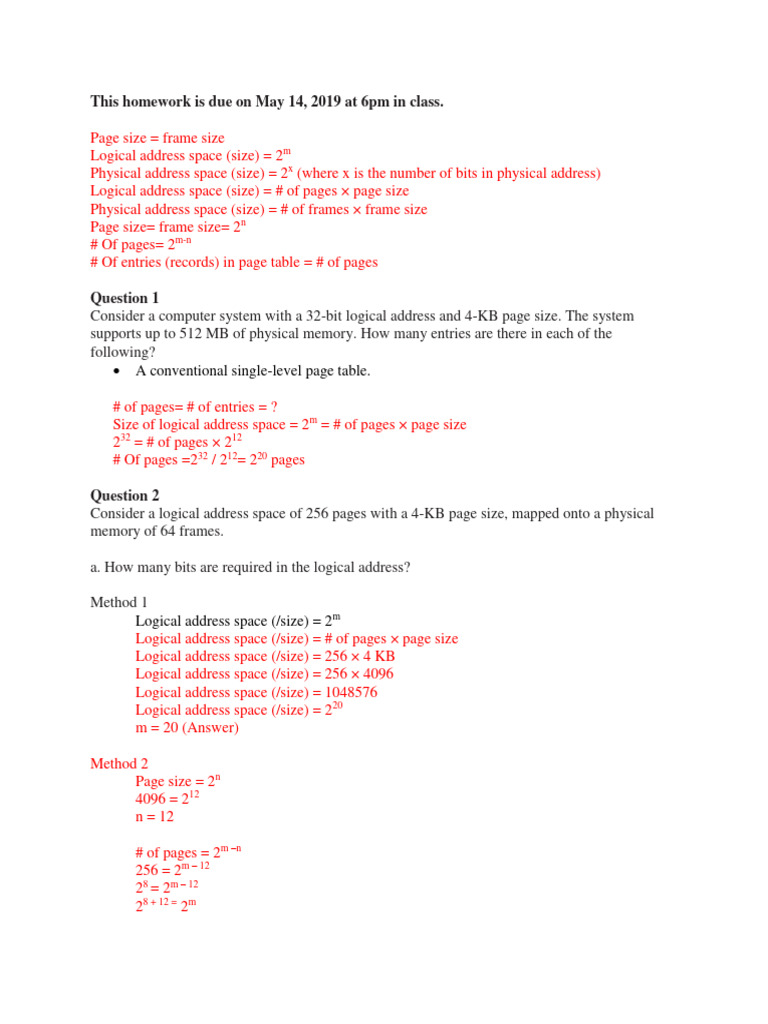 Homework Solution | PDF