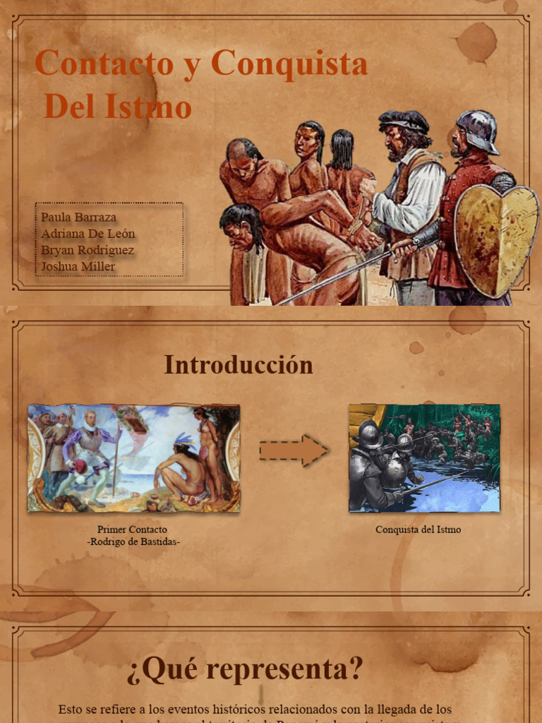 Contacto y Conquista Del Istmo - Historia | PDF | Panamá | España