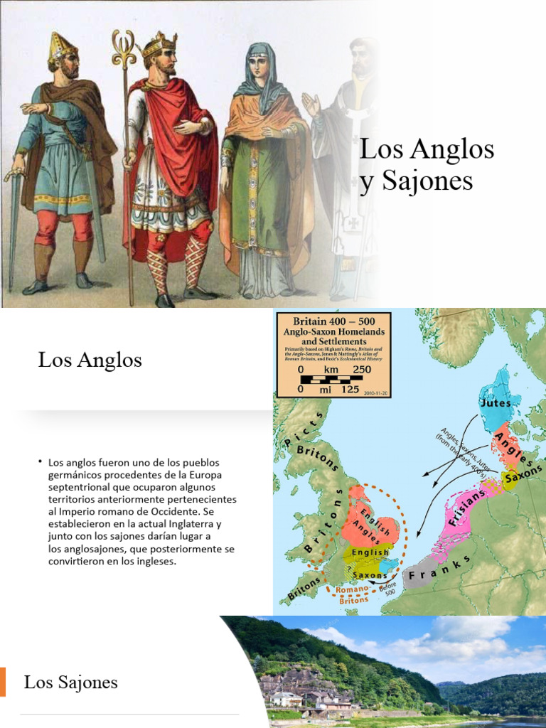 Los Anglos y Sajones | PDF