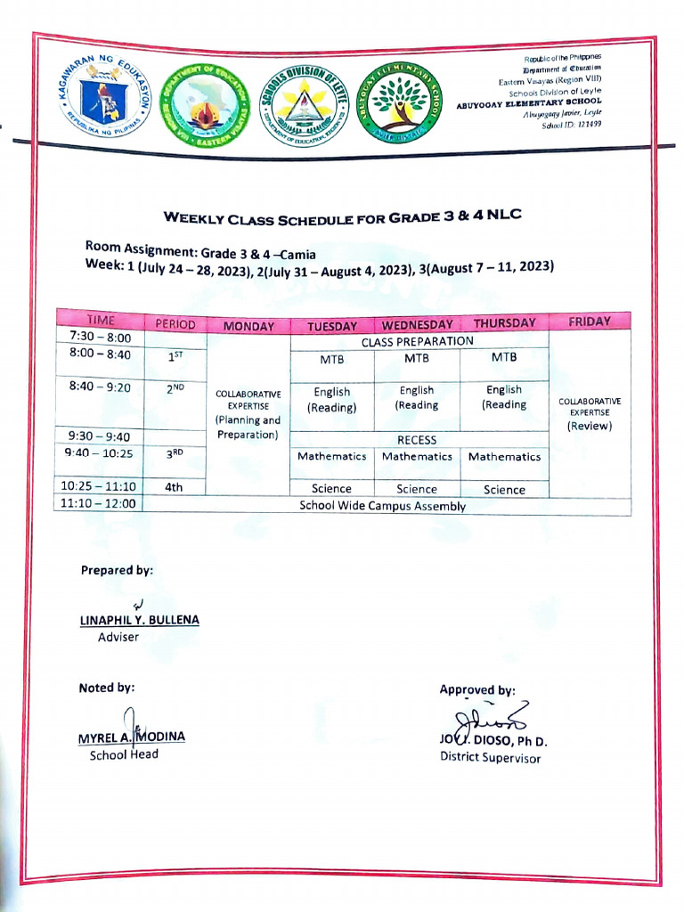 Classroom Program & Enrolment | PDF