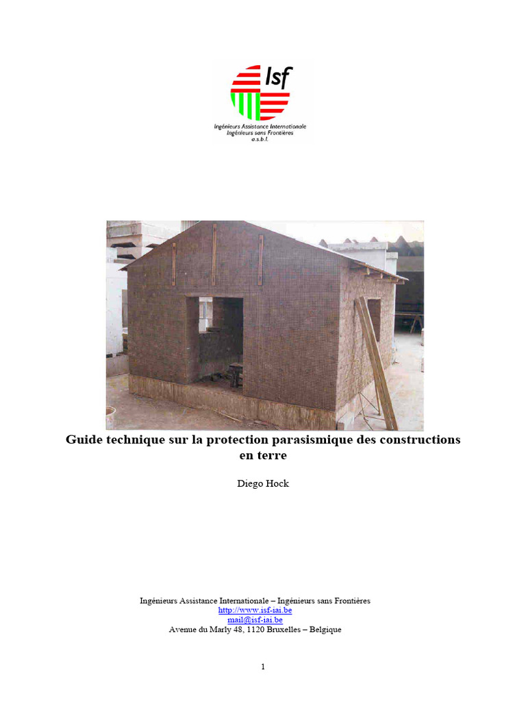 Guide Technique Sur La Protection Parasismique Des Constructions1 | PDF