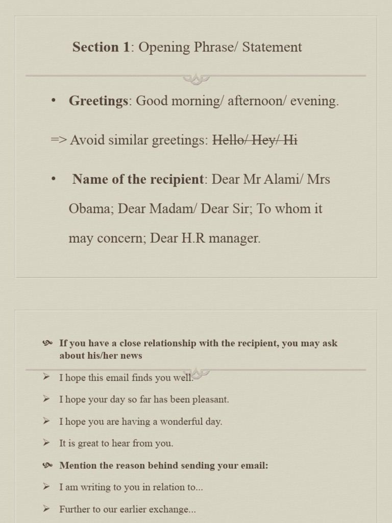 English Class 7 (Formal Email) | PDF