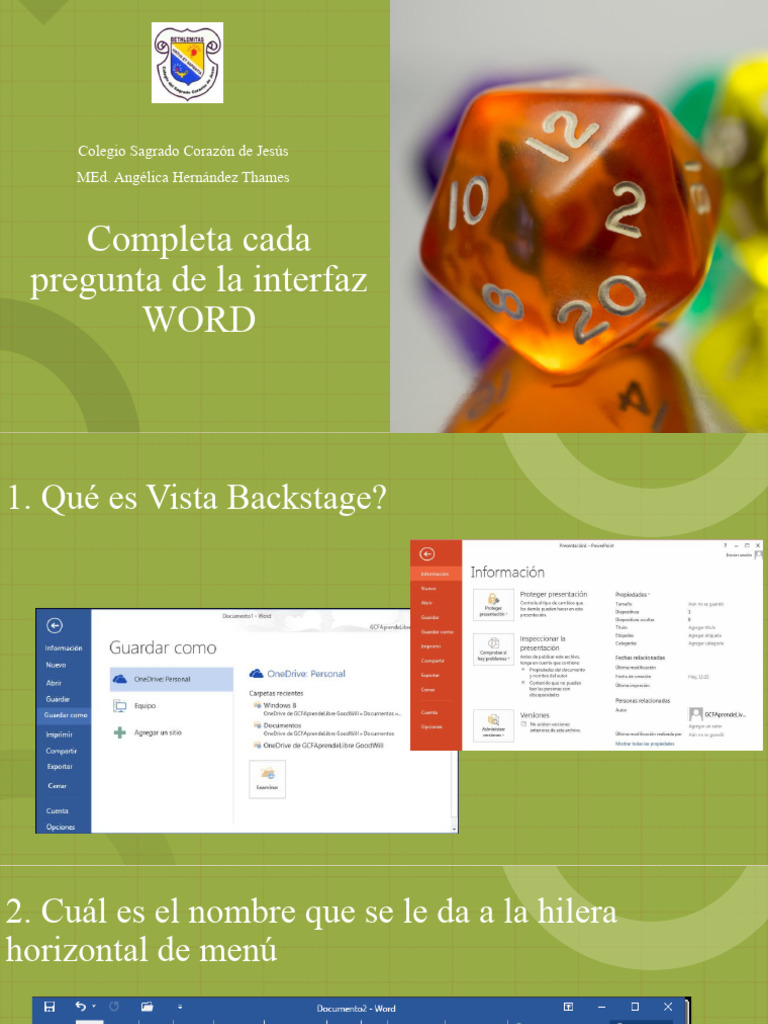 Actividad Interfaz de Word | PDF