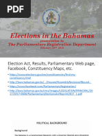 Belize General Election Training Guide | PDF | Voting | Ballot