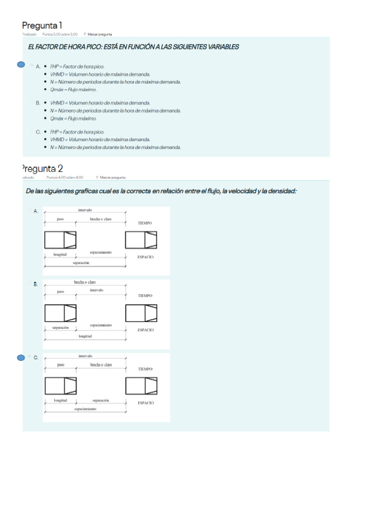 Actividad Virtual 1 Transporte y Transito | PDF