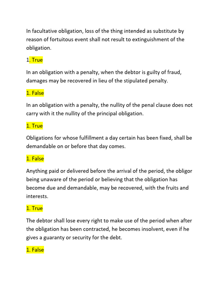 Key Concepts in Obligations Law | PDF | Social Science