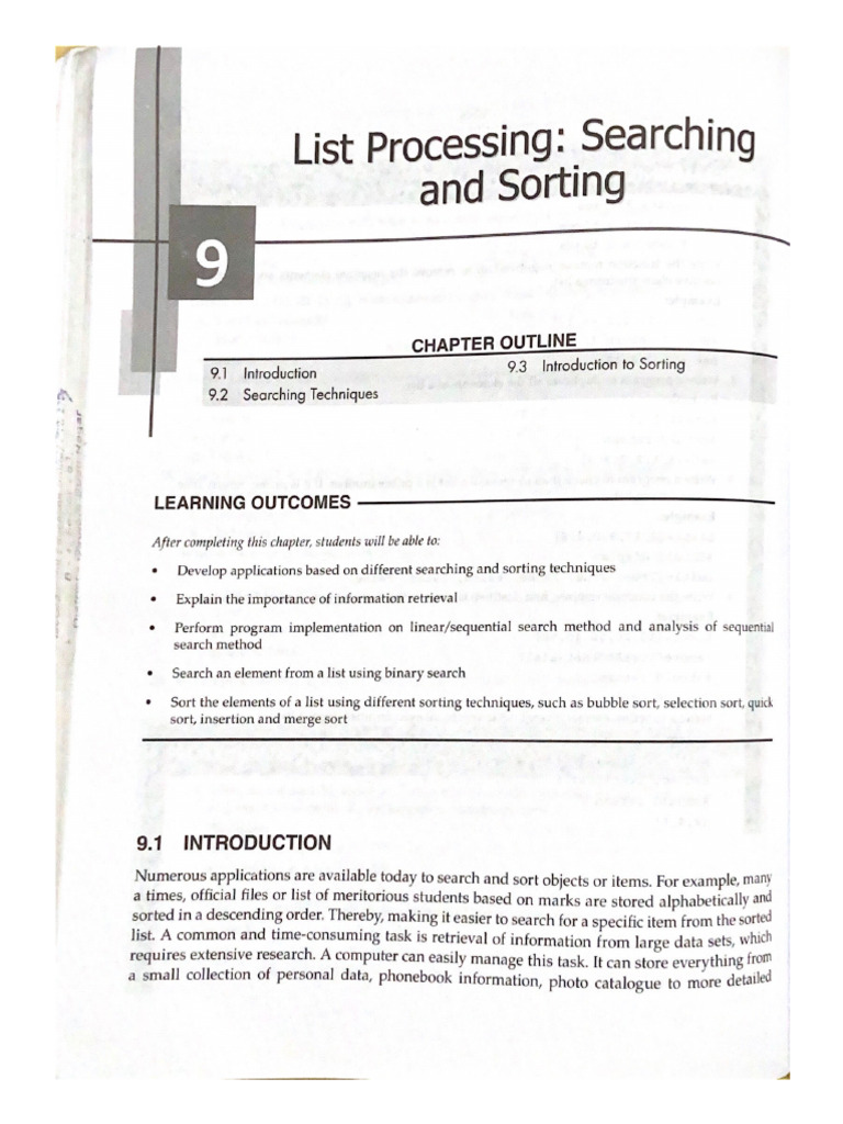 List Processing | PDF