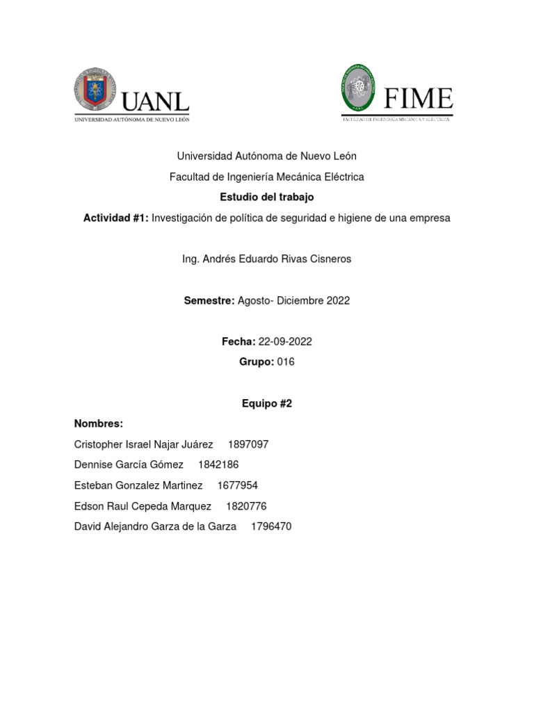 Act#1 Eq2 | PDF | Negocios | Tecnología