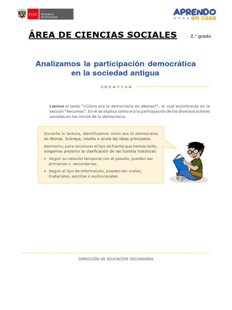 E3 2do de CC - SS. Luz Maritza Cano Huaman | PDF