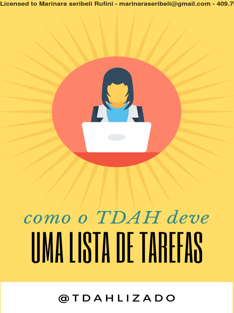 Tdah Lista de Tarefas | PDF