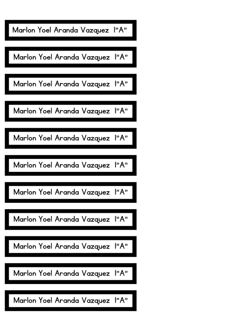 Minimalist Black Notebook Label Template - 20230822 - 163205 - 0000 | PDF