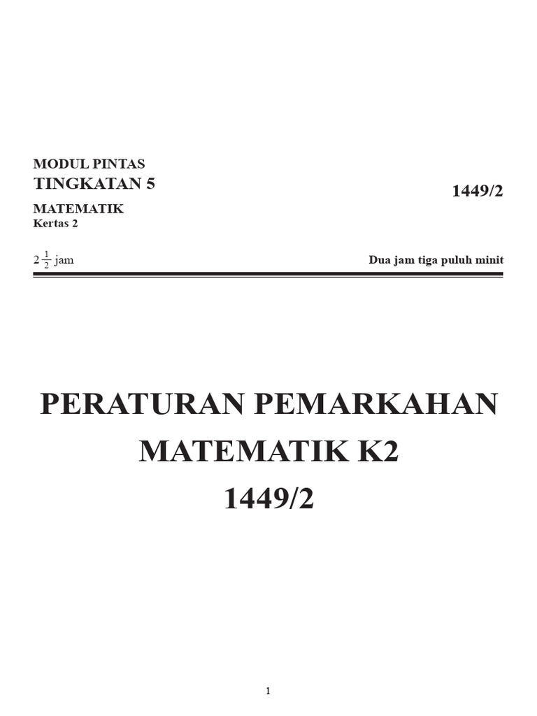 Matematik K2 | PDF