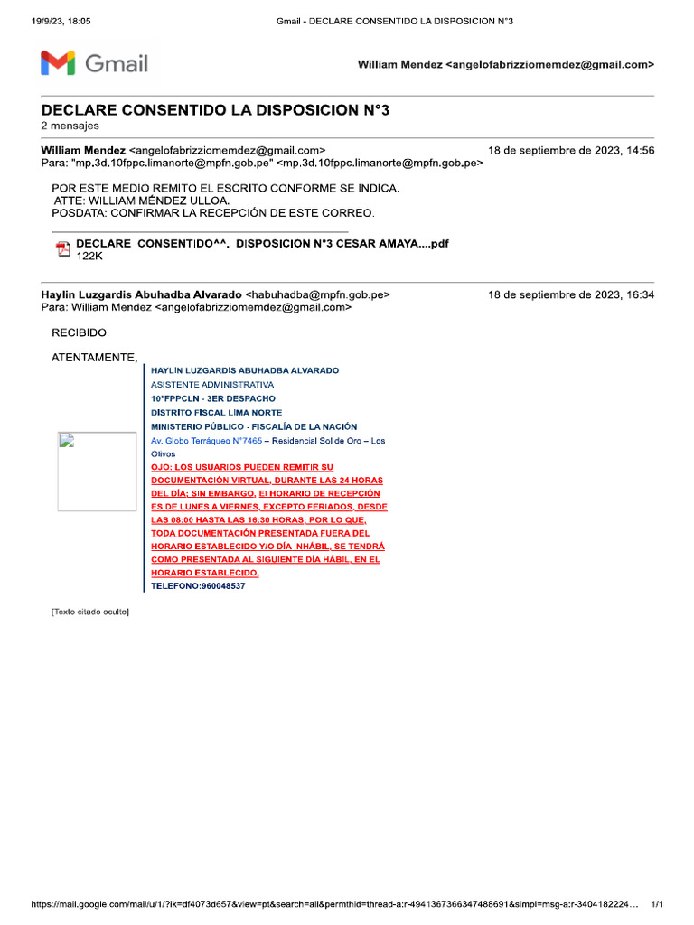 Declare Consentido.. | PDF
