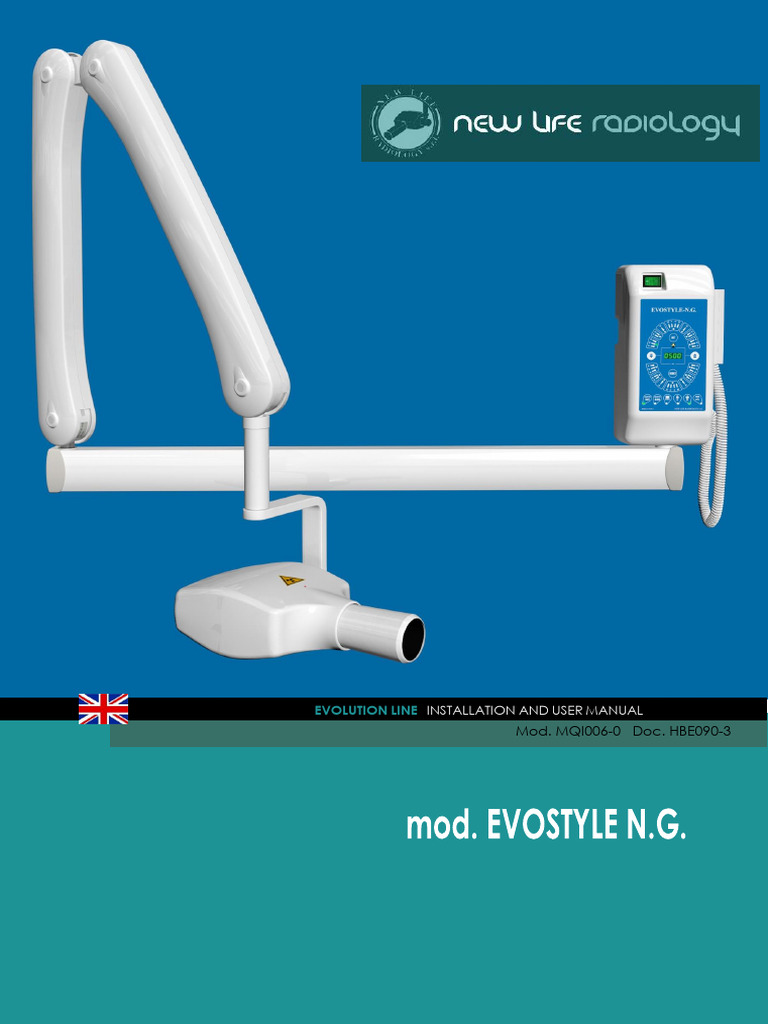 EVOSTYLE N.G. Installation Manual | PDF | Radiography | Mains Electricity