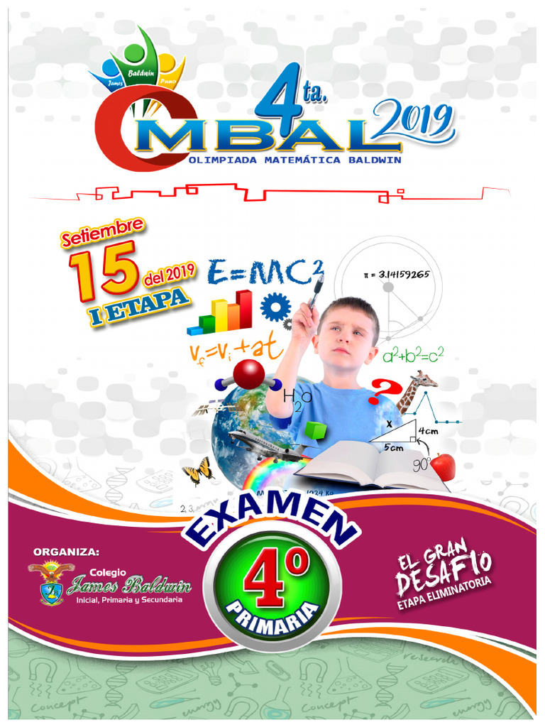 PRIMARIA 4to Grado 2019 | PDF