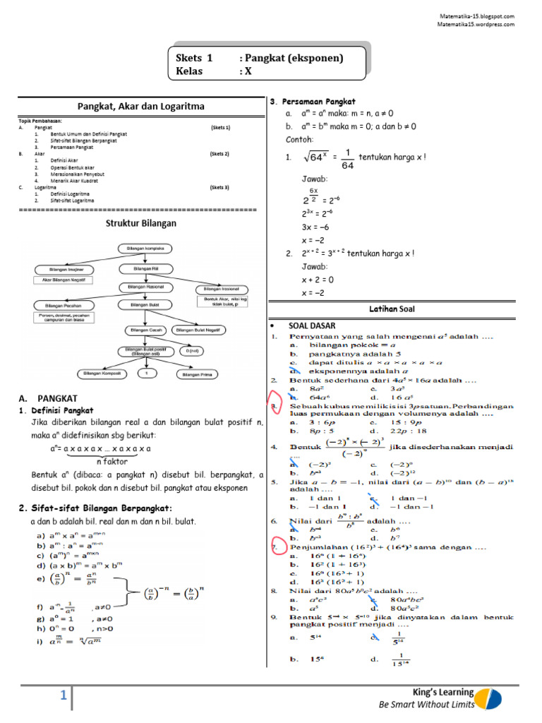 1 Bab 1 Skets 1 Pangkat 1 | PDF