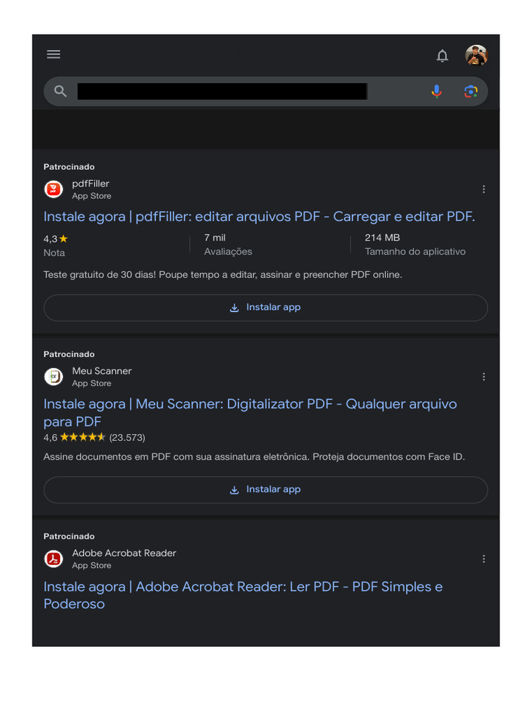 Baixar PDF em Branco - Pesquisa Google | PDF | Aplicativo para celular | Informática