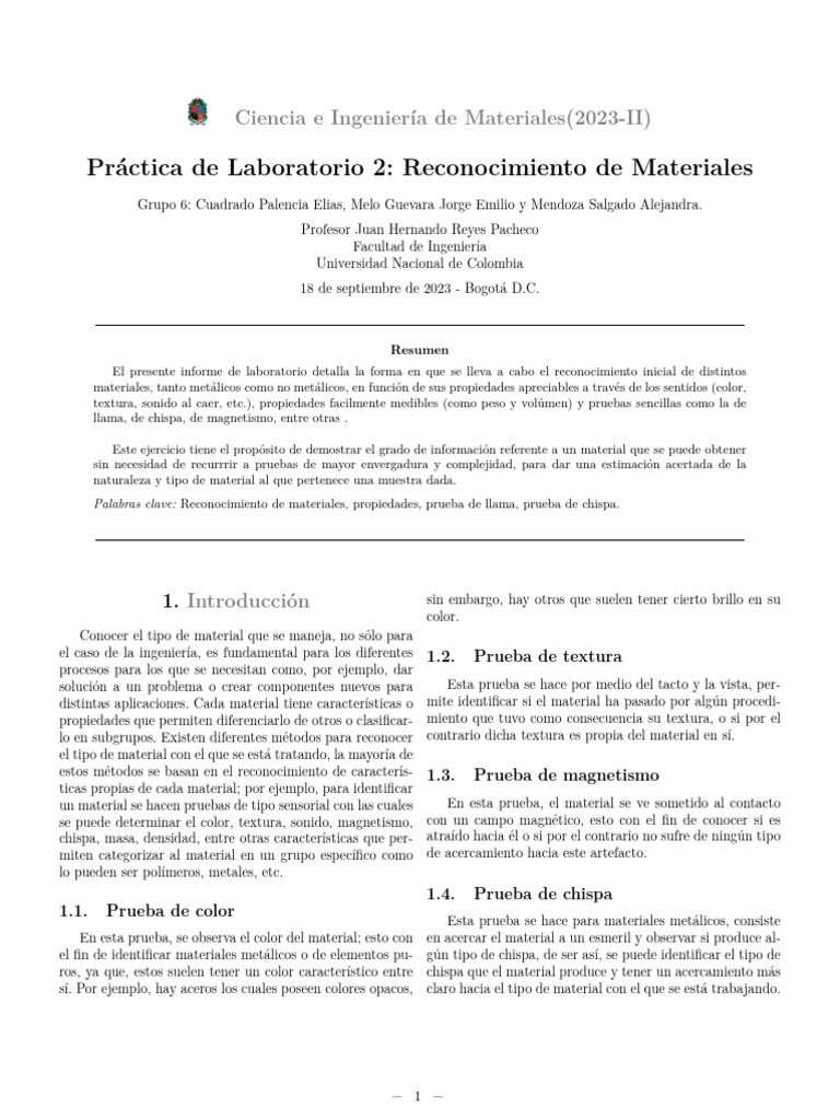 Práctica de Laboratorio 2 | PDF | Laboratorios | Color