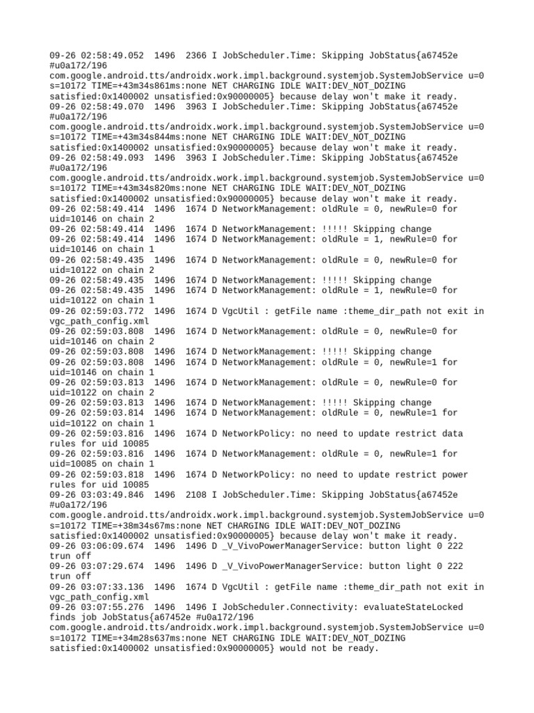Log | PDF | Information Technology | Software Engineering