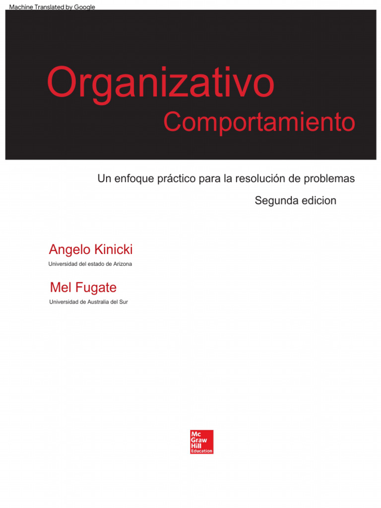 CLASE 2 Organizational Behavior - A Practical, Problem-Solving Approach-McGraw-Hill Education ...