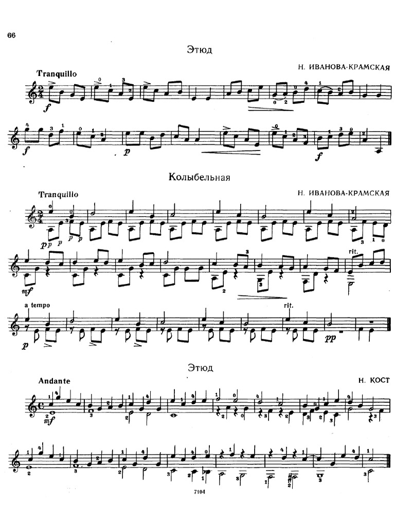 Russian Lullaby | PDF