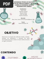 Coliformes Totales | PDF | Alimentos | Biología