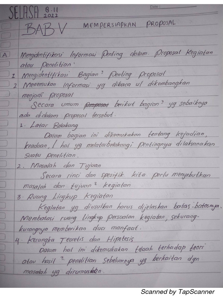 Ringkasan BAB V (Suriani XL Ips2) | PDF