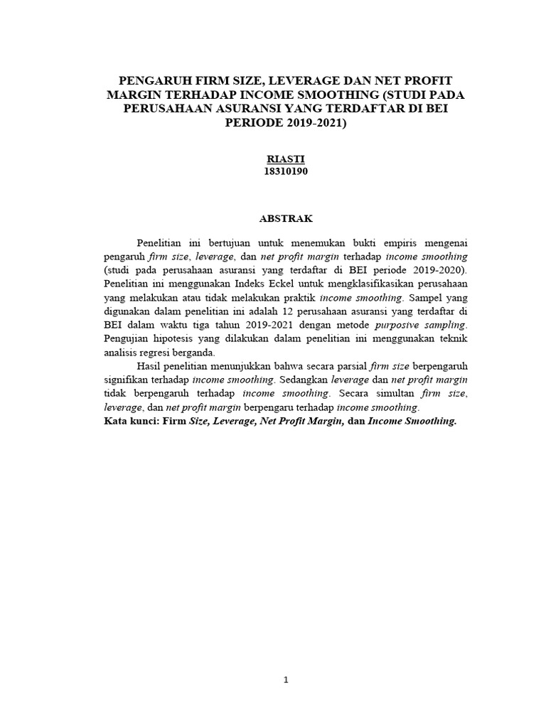 Riasti - 185310190 - Riasti Riasti | PDF